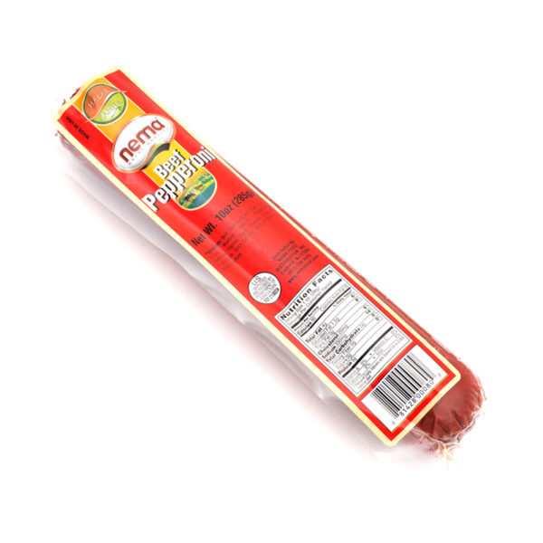 Nema Beef Pepperoni (14 x 10 oz) – NEMA FOOD