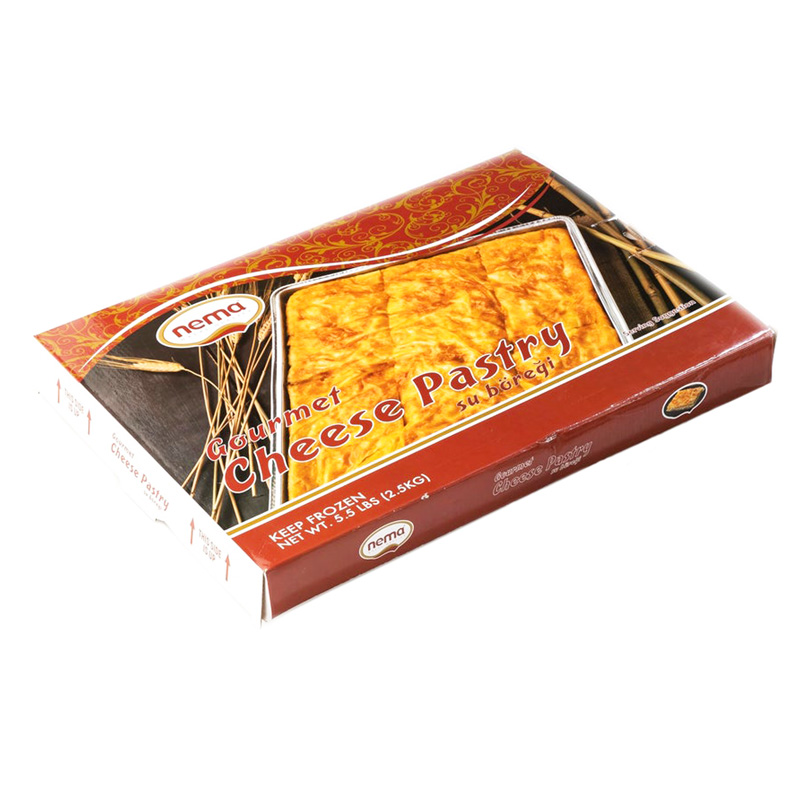 Nema Three Cheese Pastry Rectangular Tray 5.5 lb – NEMA FOOD