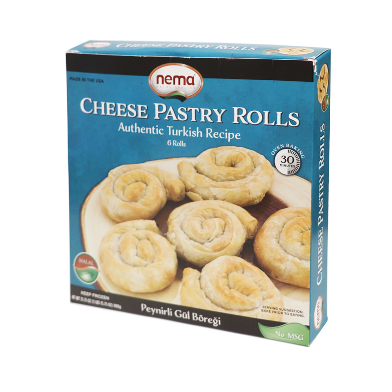 Nema Cheese Pastry Rolls 1 lb 15.75 oz – NEMA FOOD